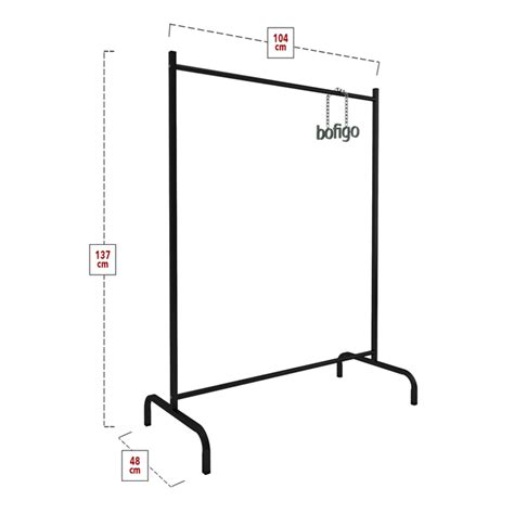 ტანსაცმლის საკიდი შავი Extra Ge 665015
