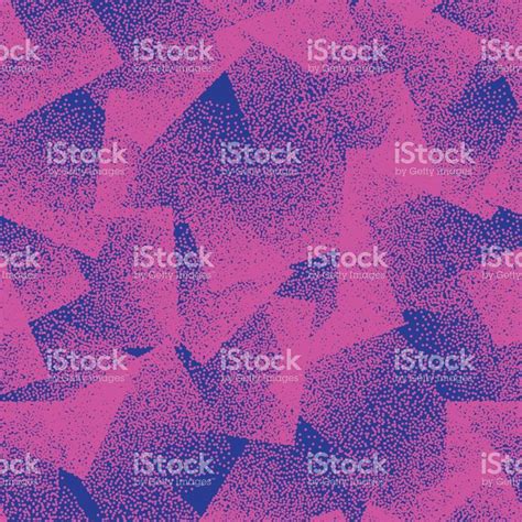 Vector Abstract Stippled Weird Hipster Seamless Pattern Handmade