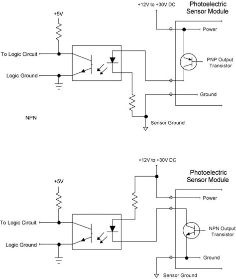 Photoelectric Sensor Schematic Diagram