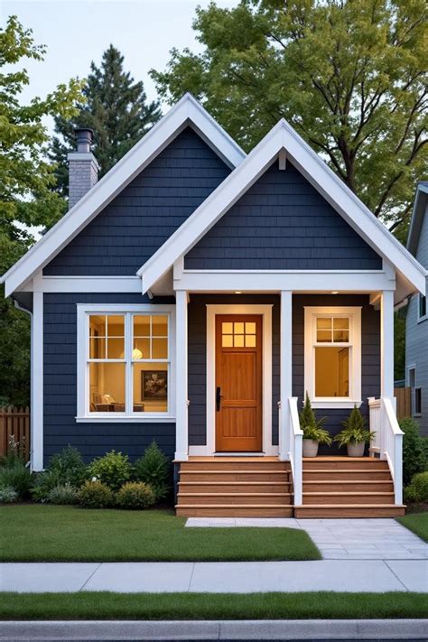 Cute Craftsman Style Home With Orange Door Charm Meets Functionality