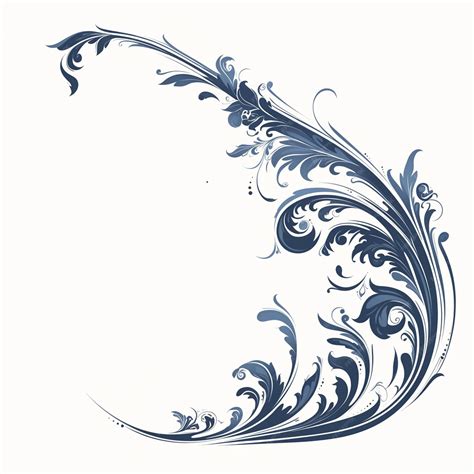 Premium Vector Intricate Scroll Designs With Curves