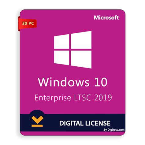 Microsoft Windows 10 Enterprise Ltsb 2019 License Original Key