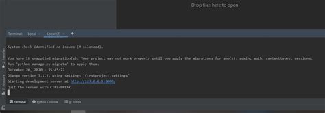 Create A New Django Project In Pycharm Using Pycharm Terminal GeeksforGeeks