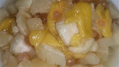 Minatamisang Balinghoy With Sago And Langka Youtube