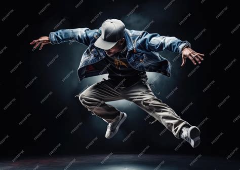 Premium Ai Image Breakdancing