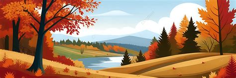 본성 팔레트 가을 컬러 버스트 가을 가을을 떠나다 풍경 배경 일러스트 및 사진 무료 다운로드 Pngtree