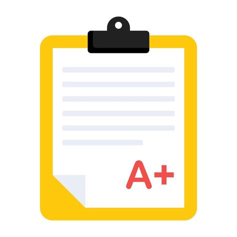 A Flat Design Icon Of Progress Report 40207872 Vector Art At Vecteezy