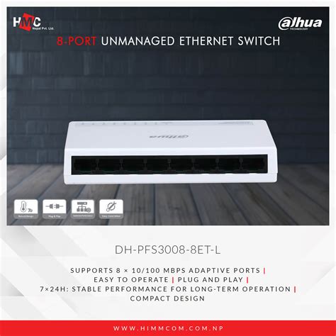 8 Port Unmanaged Ethernet Switch Himmcom International