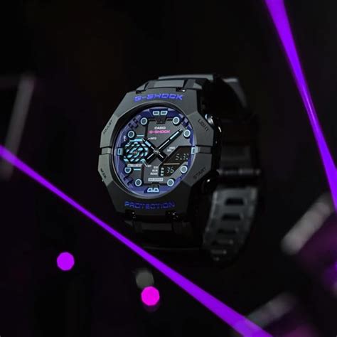 Relógio Casio G Shock Ga B001cbr 1adr Cyber Space Carbon Core Guard