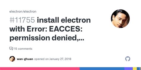 Install Electron With Error EACCES Permission Denied Mkdir Usr Lib Node Modules Electron