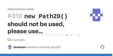 `new path2d ` should not be used please use `canvas createpath2d