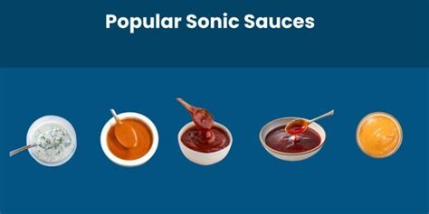 Sonic Sauces Menu 2026 — Every Dipping Sauce And Flavor Guide