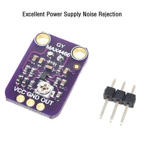 Buy ANMBEST PCS GY MAX Electret Microphone Amplifier Module With Adjustable Gain Breakout