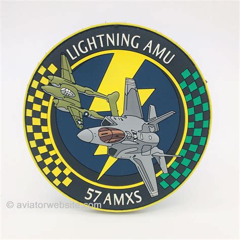 57th Amxs Patch Lightning Amu Aviatorwebsite