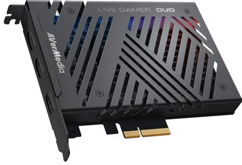 Карта захвата видео AVerMedia Live Gamer Duo GC570D Black (61GC570D00A5 ...