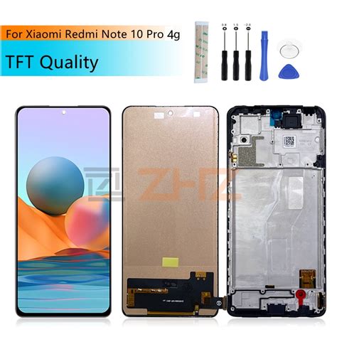 TFT For Xiaomi Redmi Note Pro G Lcd Display Touch Screen Digitizer Assembly M K G Frame