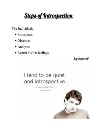 Self Introspection English Project Xiipdf