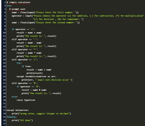 Проект калькулятор на Python