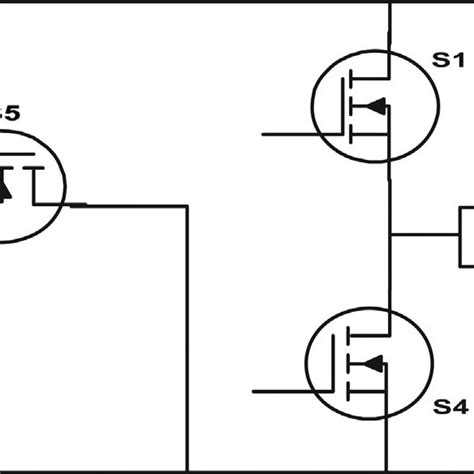 Simulink Model For 1− Five Level Multilevel Inverter Topology