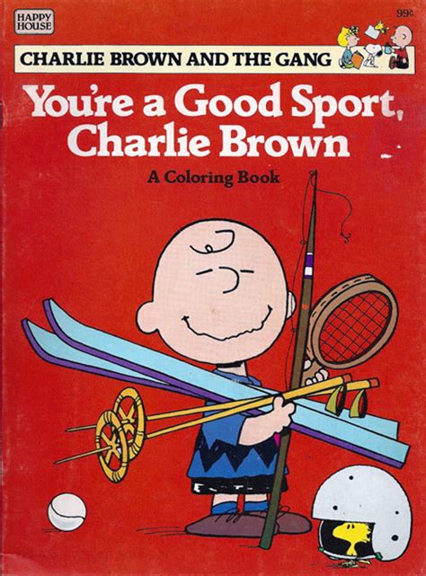 Peanuts Youre A Good Sport Charlie Brown Worlds Largest Coloring