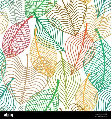 Brown Leaf Overlap Stock Vector Images Alamy