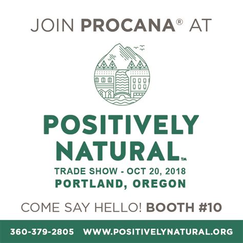 Procana October Events Shop And Buy Cbd Cbg And Hemp Products