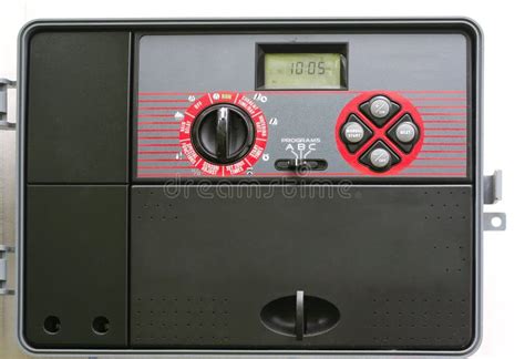 Timer Stock Image Image Of Grass Water Irrigation