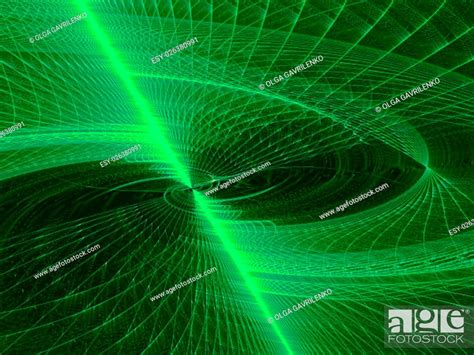 Abstract Technology Background Computer Generated Image Green Disk With Grid And Light Effects Abstract Technology Background Computer Generated Image Green Disk With Grid And Light Effects