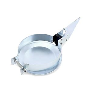 Qwork 5 Zinc Exhaust Rain Cap Weather Resistant Stack