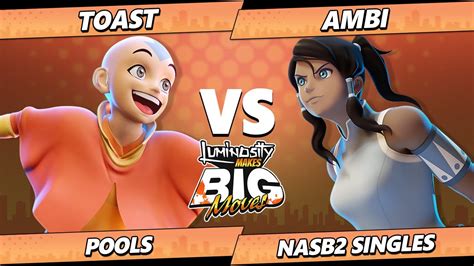 Lmbm 2024 Toast Aang Vs Ambi Korra Nickelodeon All Star Brawl 2