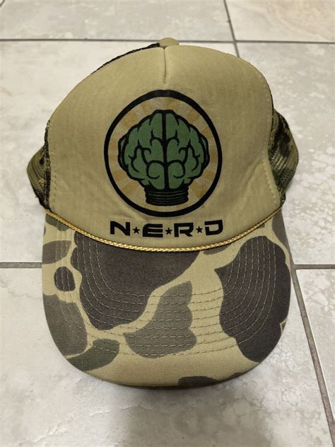 Rare Authentic Vintage 2001 Nerd Pharrell Camo Trucke… Gem