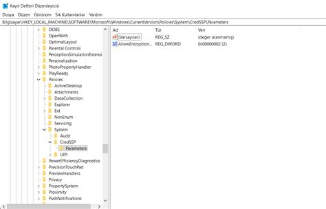 Windows RDP CredSSP Hatası ve Çözümü Zeynel Uğurlu
