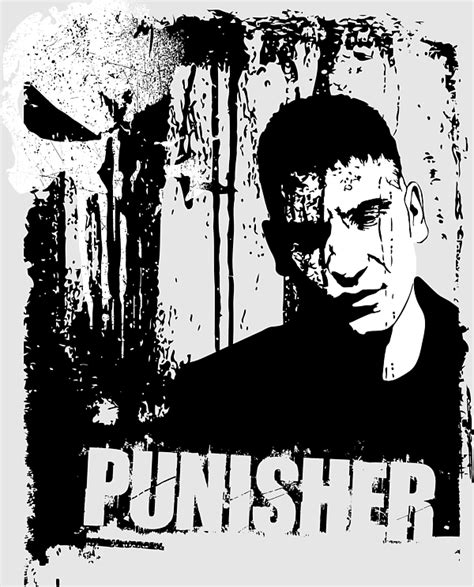 Art Television Jon Bernthal Punisher Daredevil Netflix Album Cover
