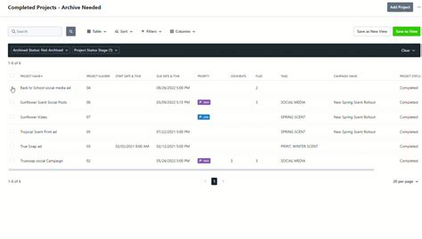 Archiving Workflow Lytho Support