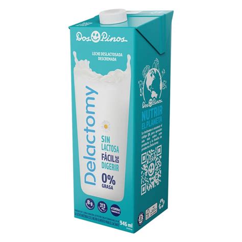 Leche Dos Pinos Delactomy Uht 0 Grasa 946 Ml Walmart Costa Rica