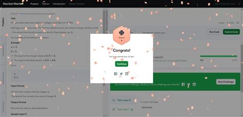 Sriparthasarathy V On Linkedin Python Coding Hackerrank Ai