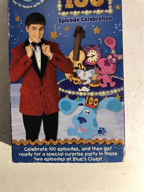 Blues Clues 100th Episode Celebration Blues Clues Nick Jr Vhs 2003