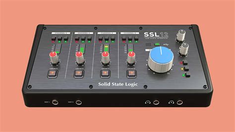 Ssl 12 New 12 In8 Out Usb Audio Interface With 32 Bit Converters