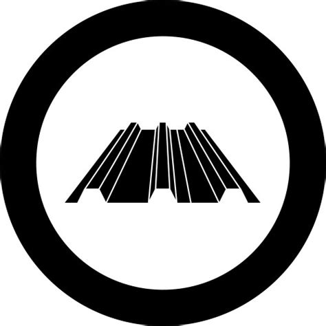 Roof Ceramic Tiled Corrugated Tile Rooftop House Vector Image