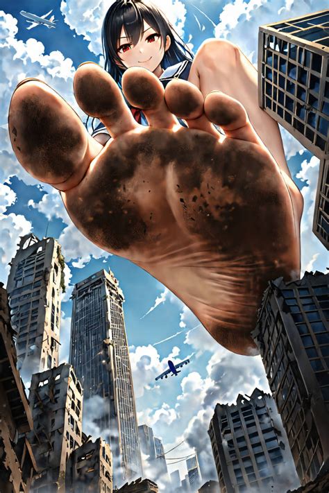Giantess Footstomp By Johnnybrown57 On Deviantart