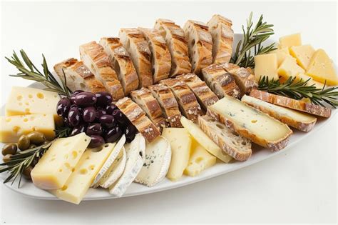 Cheese Platter Delight Premium Ai Generated Image