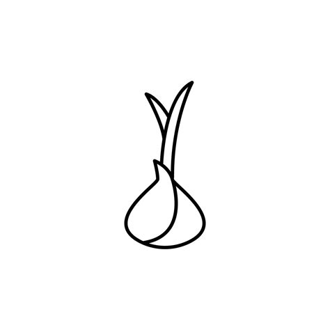 Garlic Vector Icon Illustration 23041131 Vector Art At Vecteezy