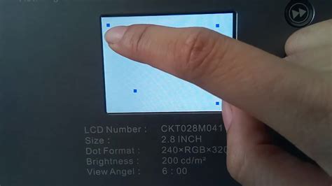 [video] sophia huang on linkedin 240x320 rtp touchpanel tftlcd