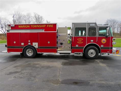 Custom Tanker Marion Township Fire Department Oh Sutphen Fire Trucks