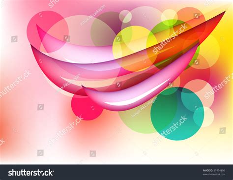 Colorful Abstract Background Text Stock Vector 57494806 Shutterstock