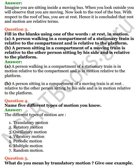 Selina Concise Physics Class 7 Icse Solutions Chapter 2 Motion Artofit