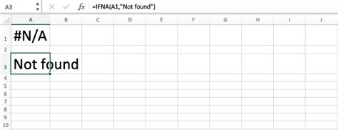 How To Use Excel Ifna Function Usabilities Examples And Writing