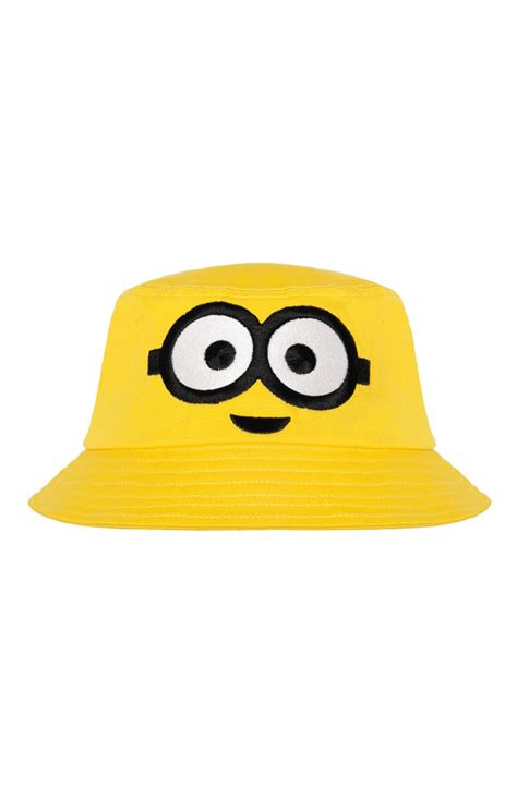 Despicable Me Two Eye Minion Face Adult Bucket Hat Universal Orlando