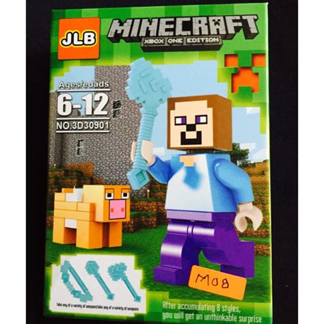 Jual Lego Minecraft Cbox One Edition Steve M08 Shopee Indonesia