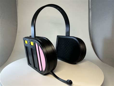 Hatsune Miku Cosplay Headphones By Micro Center Download Free STL Model Printables Com